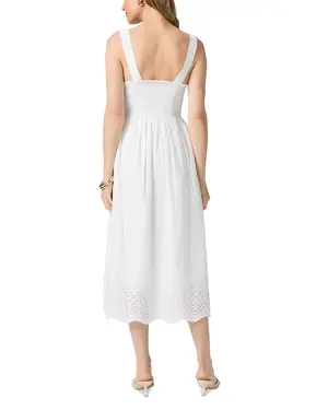 Paige Riesling Eyelet Midi Dress