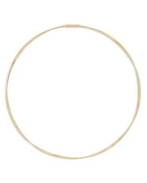 MARCO BICEGO 18k Yellow Gold Marrakech Twisted Coil Collar Necklace