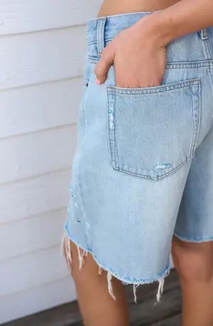 NEXT Slouchy Denim Shorts