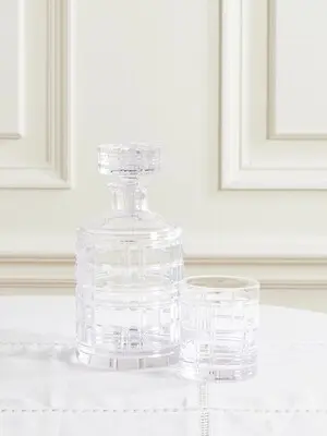 Ralph Lauren Hudson Crystal Decanter And Glasses Set