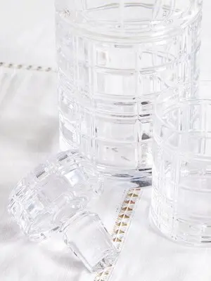 Ralph Lauren Hudson Crystal Decanter And Glasses Set