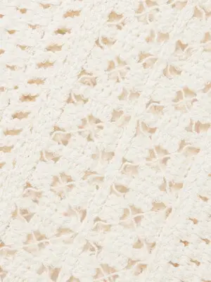 SARA CRISTINA Gala Crocheted Mini Dress