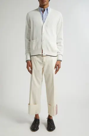 Thom Browne Straight Leg Pants
