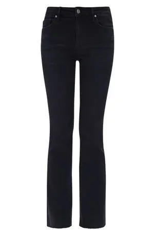 BAYEAS High-rise Bootcut Jeans - Black