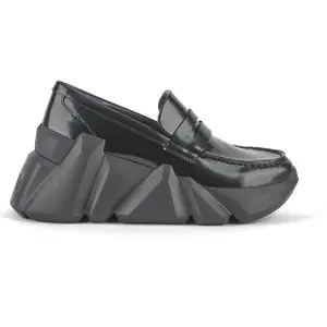 United Nude Space Kick Loafer - Black