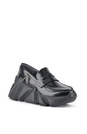 United Nude Space Kick Loafer - Black