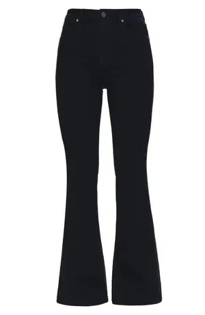 BAYEAS High Waist Flare Jeans - Solid Black