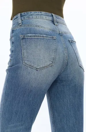 BAYEAS High-rise Bootcut Jeans
