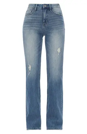 BAYEAS High-rise Bootcut Jeans