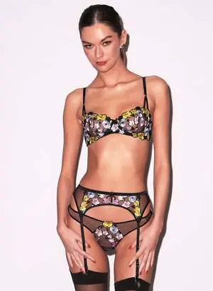FLEUR DU MAL Eden Garter Belt