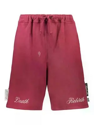 ISABELLA 1985 Cotton Track Shorts - Red