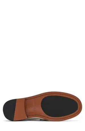 MARC NOLAN Boardwalk Bit Loafer - White Pebble