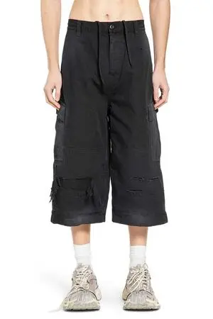 Balenciaga Cropped Cargo Trousers