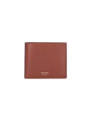 FERRAGAMO Wallets - Brown