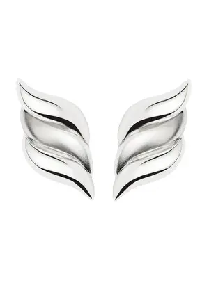 MISSOMA Savi Signature Oversized Stud Earrings - Silver