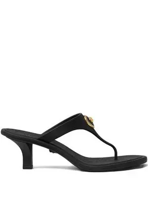 Versace Alia Thong Sandals - Black