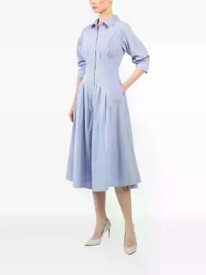 Simkhai Jazz Midi Shirt Dress