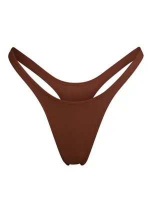 MINIMALE ANIMALE Nolita Thong Bikini Bottom - Brown