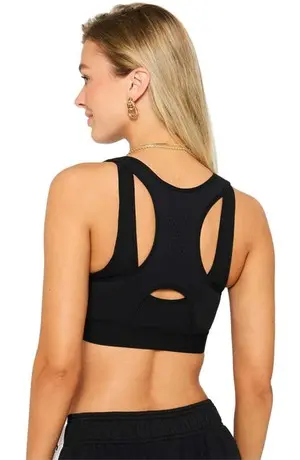 FABLETICS Front Zip High Impact Sports Bra