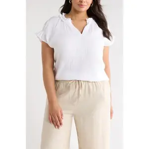 Caslon Ruffle Tops