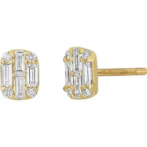 Bony Levy Maya Diamond Stud Earrings - 18k Yellow Gold