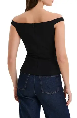 MARCELLA Eliana Off-the-shoulder Top