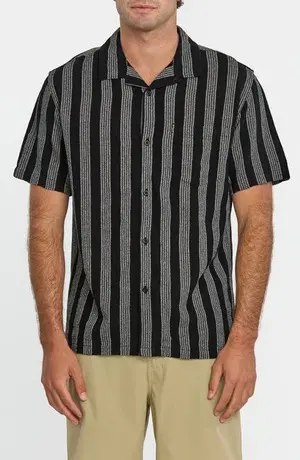 Quiksilver Nightfall Island Camp Shirt