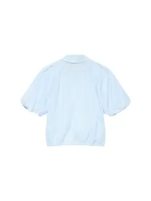 Mint Velvet Puff Sleeve Button-down Shirt