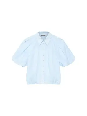 Mint Velvet Puff Sleeve Button-down Shirt