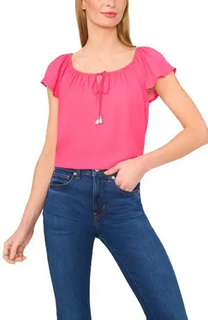 Cece Dupraz Scoop Neck Tops