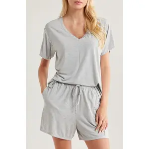 Nordstrom Cool Touch Short Pajamas - Grey Heather