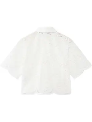 Mint Velvet Broderie Shirt