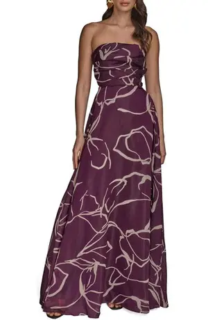 Donna Karan New York Printed Evening Dresses