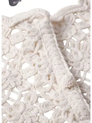 Mint Velvet Crochet Knit Top