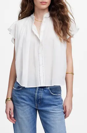 Madewell Short Sleeve Blouses
