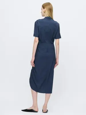 CALLAS MILANO Bali Wrap Shirtdress
