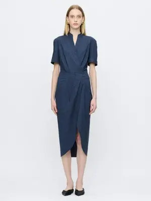 CALLAS MILANO Bali Wrap Shirtdress