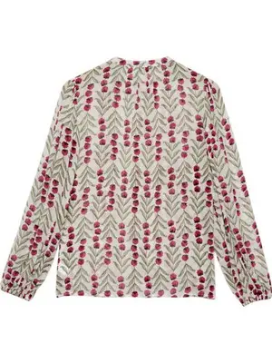 Mint Velvet Floral Print Blouse