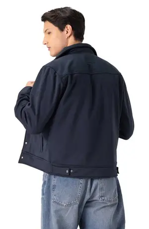 MEMBERS ONLY Soft Shell Shirt Jacket - Navy