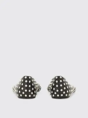 JIL SANDER Studded Ballet Flats - Black
