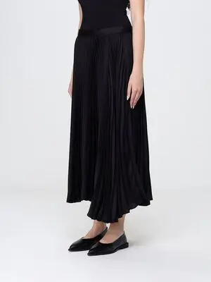 JIL SANDER Pleated Midi Skirt - Black