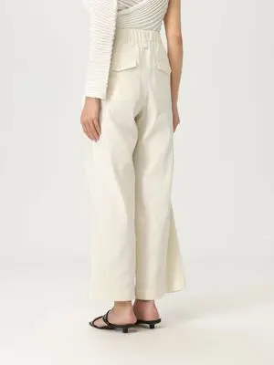 Issey Miyake Wide Leg Pants - White