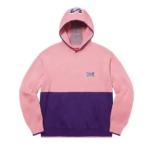 Supreme Hooded Sweater - Pink