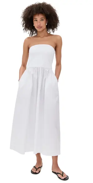 Playa Lucila Maxi Strapless Dress