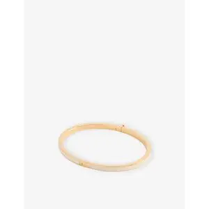 Tory Burch Kira Brass And Enamel Bracelet - Tory Gold / New Ivory