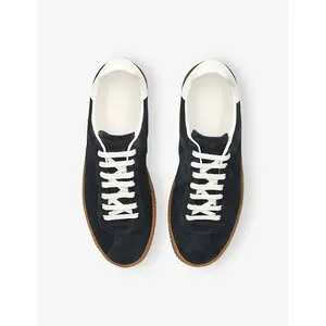 JAK Flow Suede Low-top Trainers - Navy
