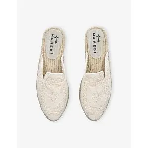 Manebí La Havana Crochet Espadrilles