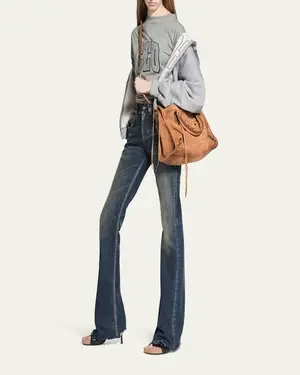 Balenciaga Le City Medium Tote Bag - Noce