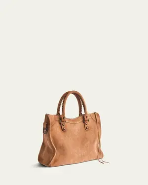 Balenciaga Le City Medium Tote Bag - Noce