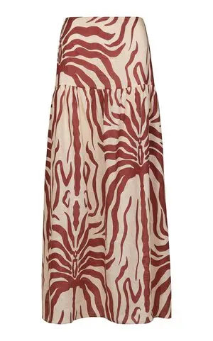 Johanna Ortiz Bohemia Printed Maxi Skirt - Multi